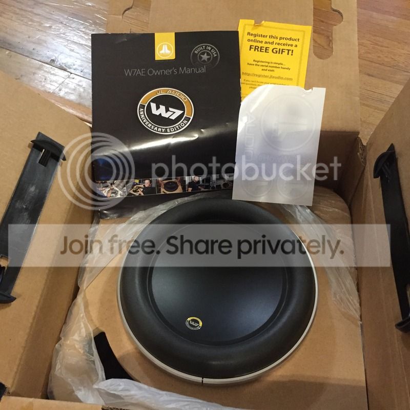 JL 10W7 AE Original Box FREE JL Grill | DIYMobileAudio.com Car Stereo Forum