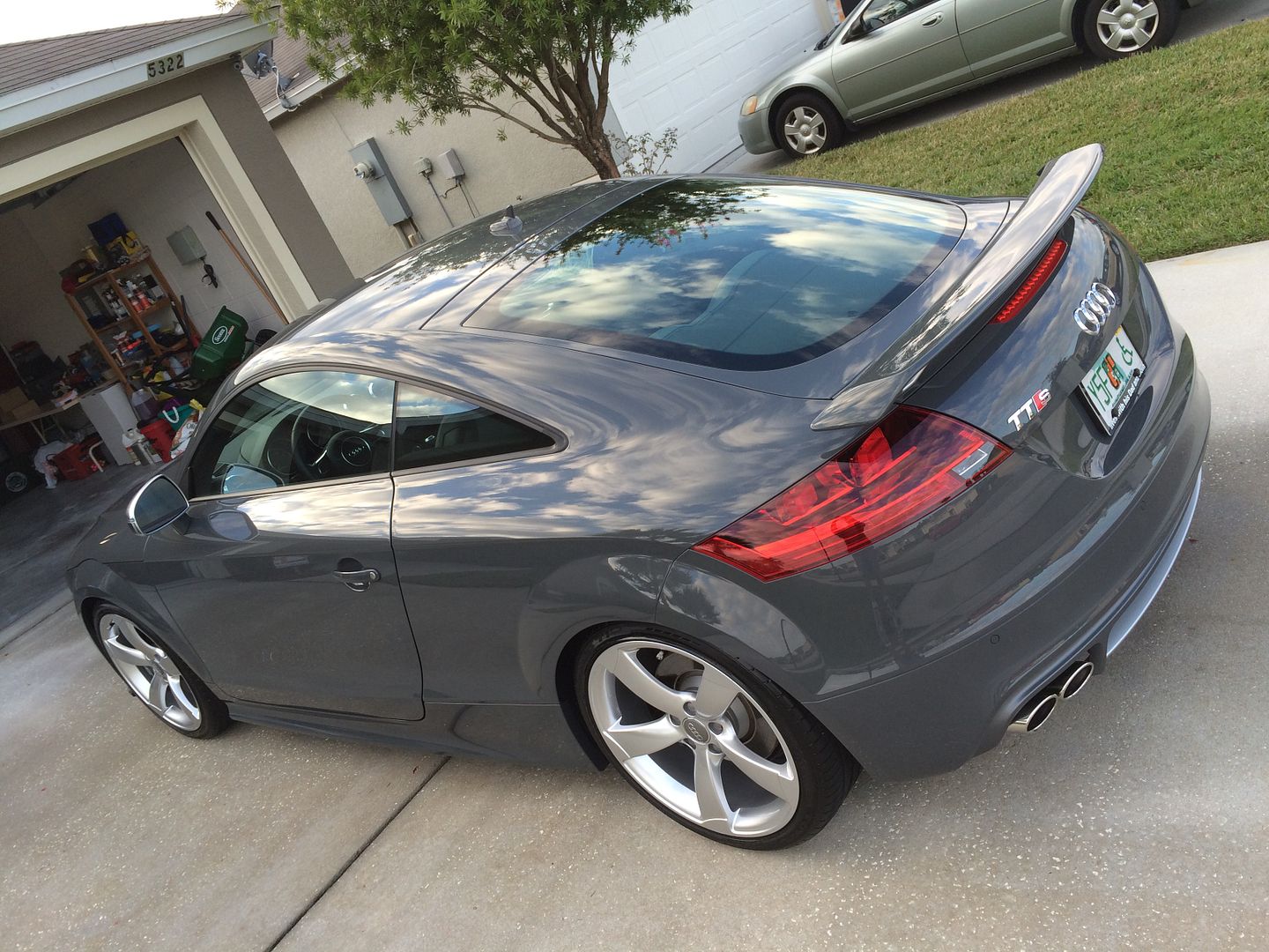 Under glass-The TTS is getting polished & coated with super goo! | VW ...