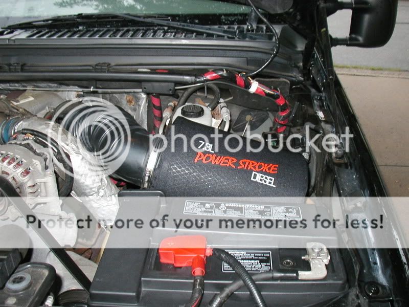 my 6637 + stock CAI install - Ford Truck Enthusiasts Forums