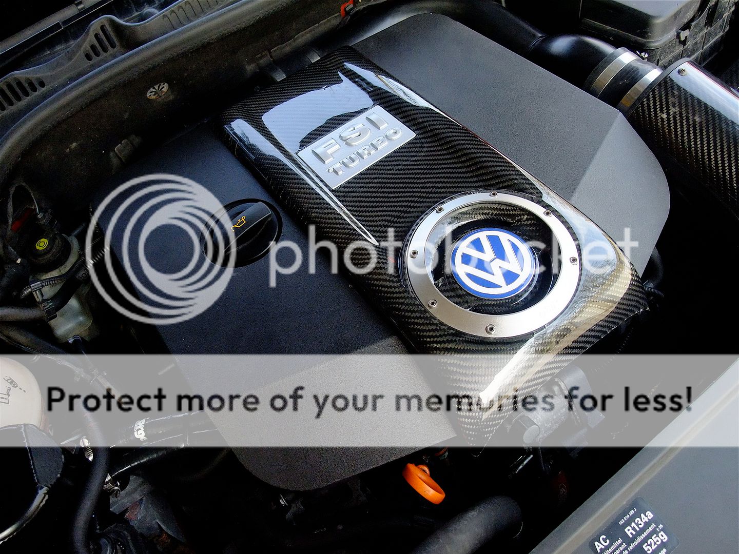Evoms FSI Engine Cover | GOLFMKV.com - VW GTI Forum / VW Rabbit Forum ...