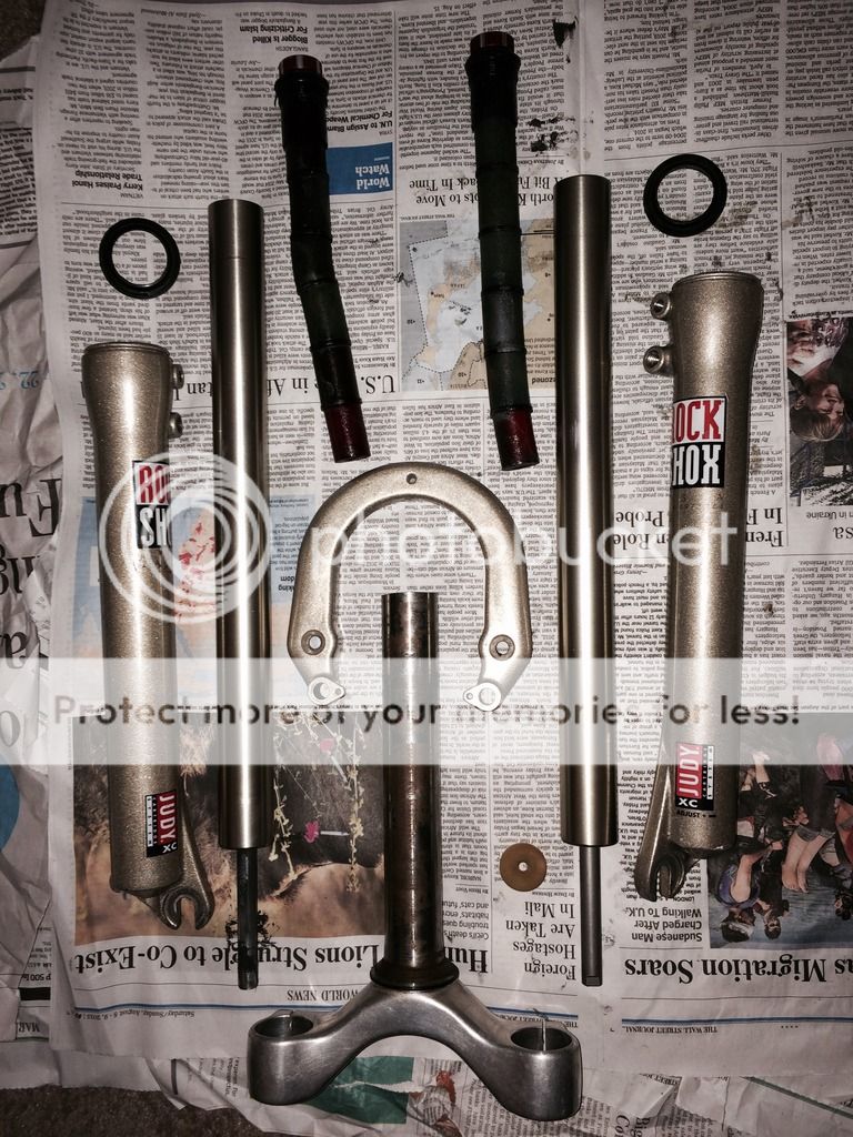 RockShox Judy XC 95 rebuild help | Retrobike