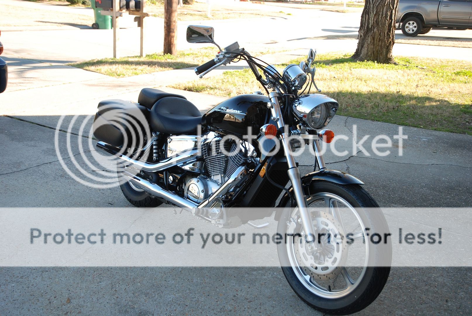 New bike....went from a shadow aero 750, to a vtx 1300 : r/cruisers