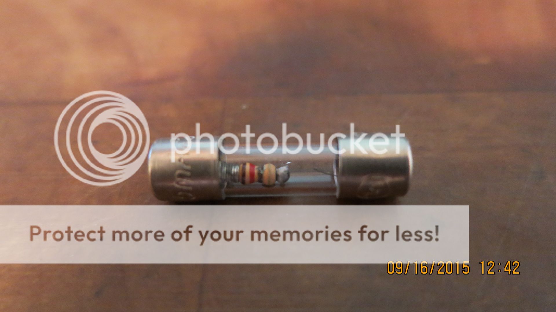 Resistor inside a fuse? | Electronics Forums