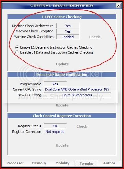 Changing CPU level1 cache ECC | TechPowerUp Forums
