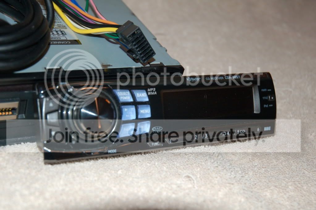 FS - ALPINE CDA-9857 with iPod cable, Single DIN - Connecticut | VW ...