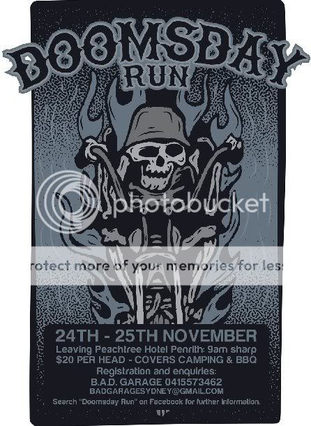 Doomsday Run NSW Australia 24-25 November 2012 | Triumph Rat Motorcycle ...