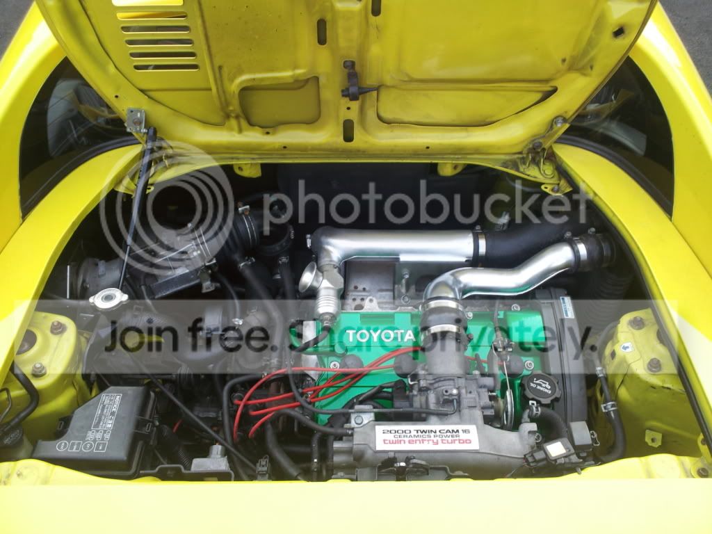 For Sale: FS: YELLOW 1991 MR2 turbo T-TOP, Stern forged wheels, TURN ...