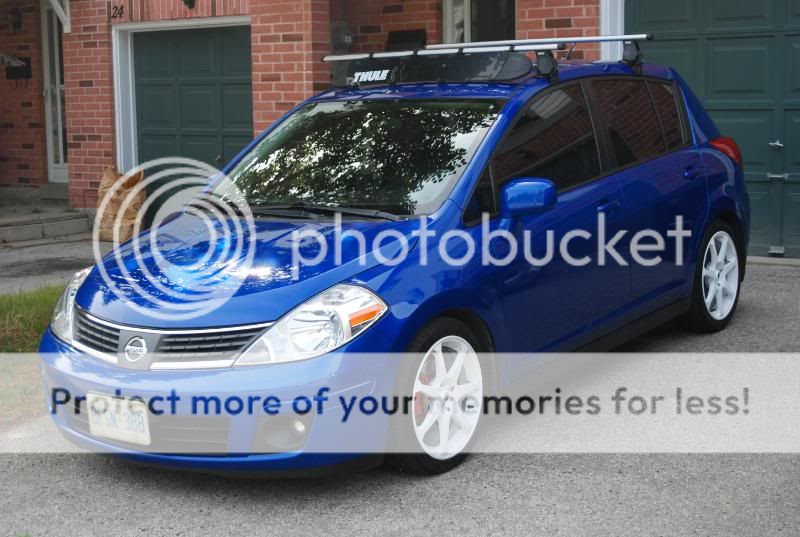Rims are finally completed! | Nissan Versa Forums