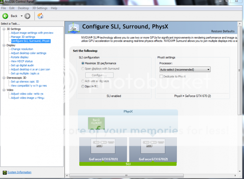 SLI noob, need help. | [H]ard|Forum