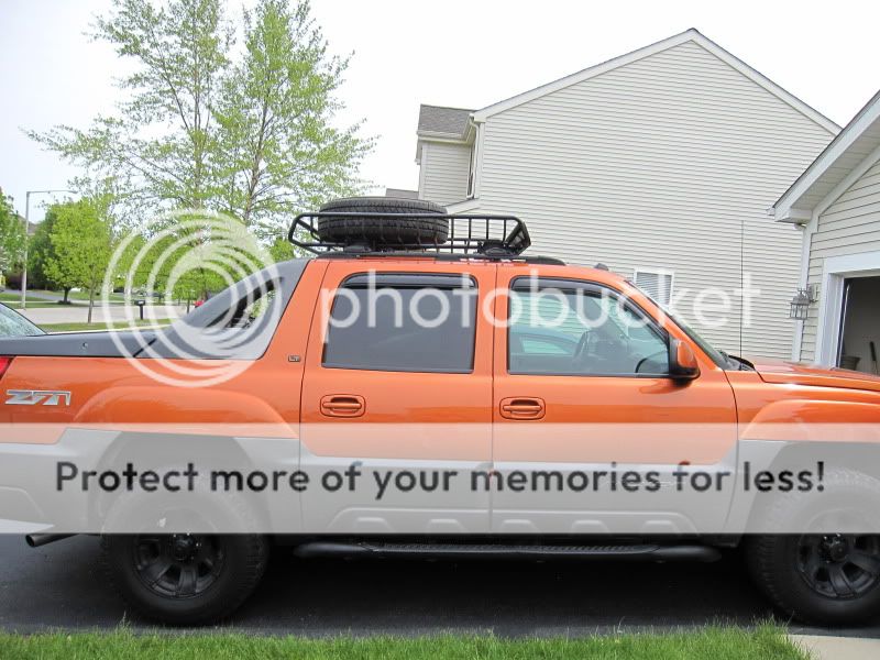 New Roof Basket! | Chevy Avalanche Fan Club of North America