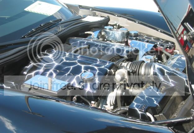 My Newly Painted Engine Covers and Underhood Liner - CorvetteForum ...